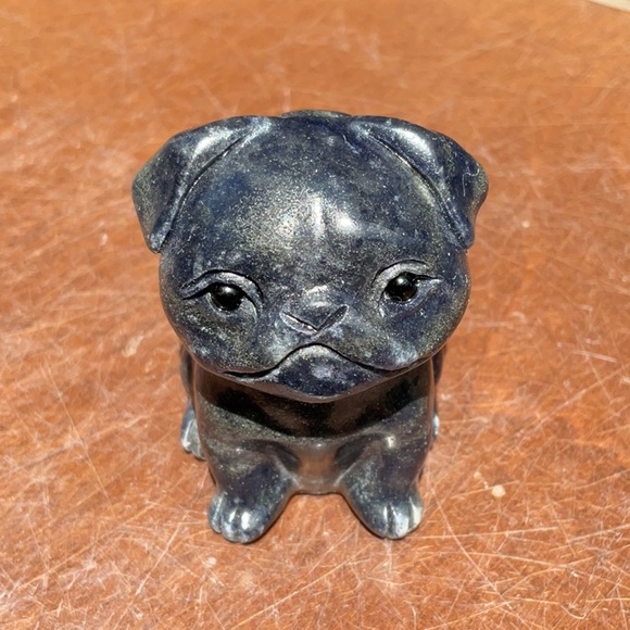 Shellys Boutique | Other | Quartzite With Pyrite Hand Carved Dog | Poshmark